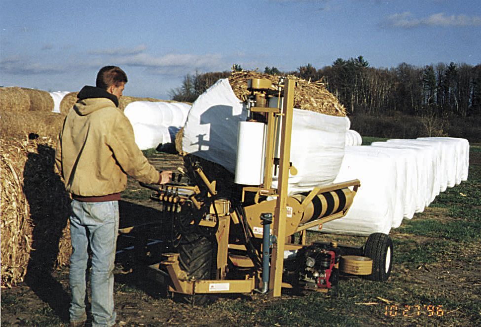Round Bale Wrapper