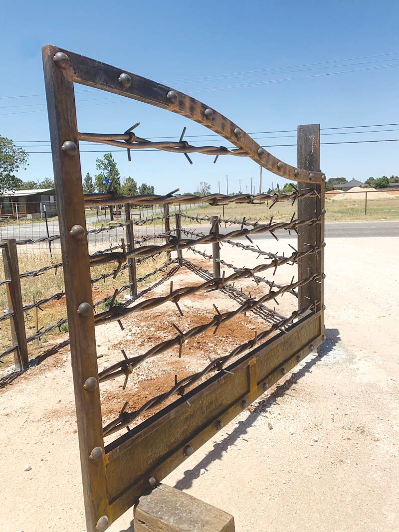 Barbed Wire Fence