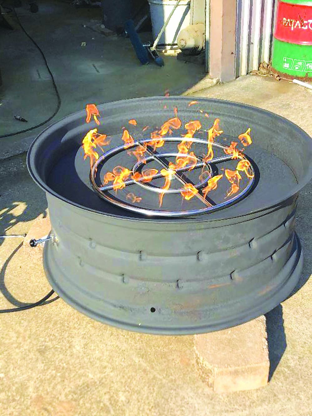 Truck Rim Fire Pit Plans