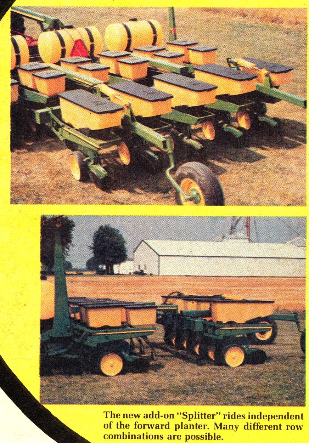 Corn Planter Splitter Bars 4 Row Green Planter Conversion General